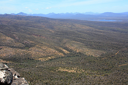 View of Victoria Valley Australia photo