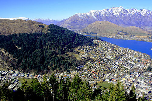 Queenstown Suburbia Frankton Arm New Zealand photo