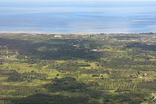 Aerial View of Tongatapu Island Tonga photo
